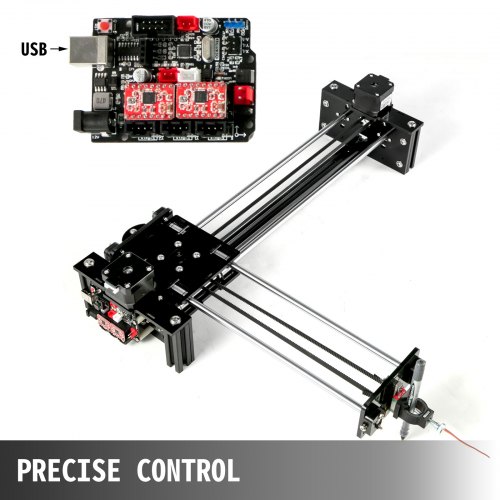 VEVOR XY Plotter 2 Axis Drawing/Painting/Writing Robot CNC Router Kit ...