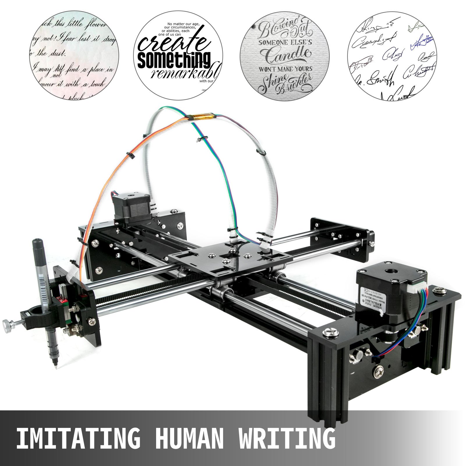 VEVOR XY Plotter 2 Axis Drawing/Painting/Writing Robot CNC Router Kit ...