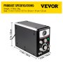 VEVOR Pneumatic Jewelry Engraver Machine 110V 60Hz Pneumatic Hand ...