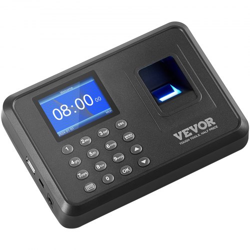 VEVOR Time Clock, Fingerprint Time Clocks for Employees Small Business ...