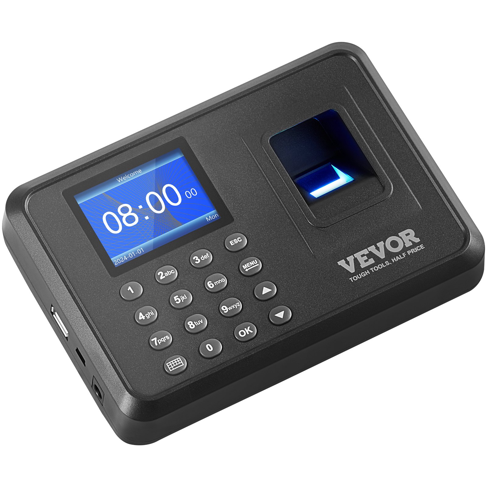 VEVOR Fingerprint Punch Clock – Biometric Time Clock