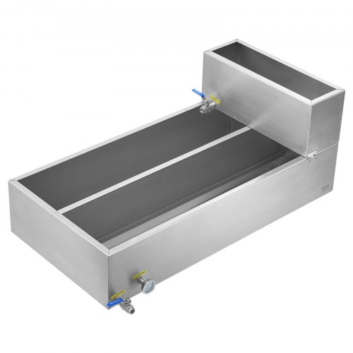 VEVOR Maple Syrup Evaporator Pan 304 Stainless Steel with Valves and ...