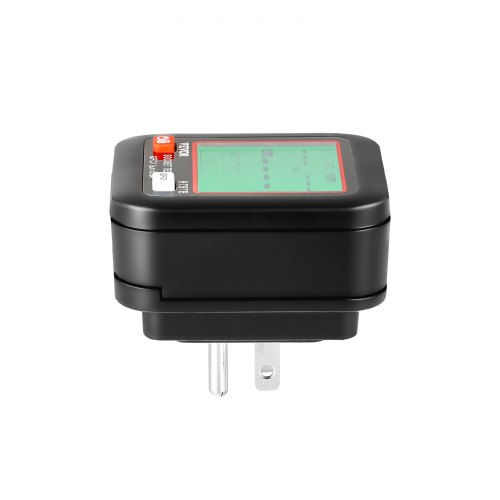 VEVOR Outlet Tester Electrical GFCI Trip Tester LCD Display Receptacle ...
