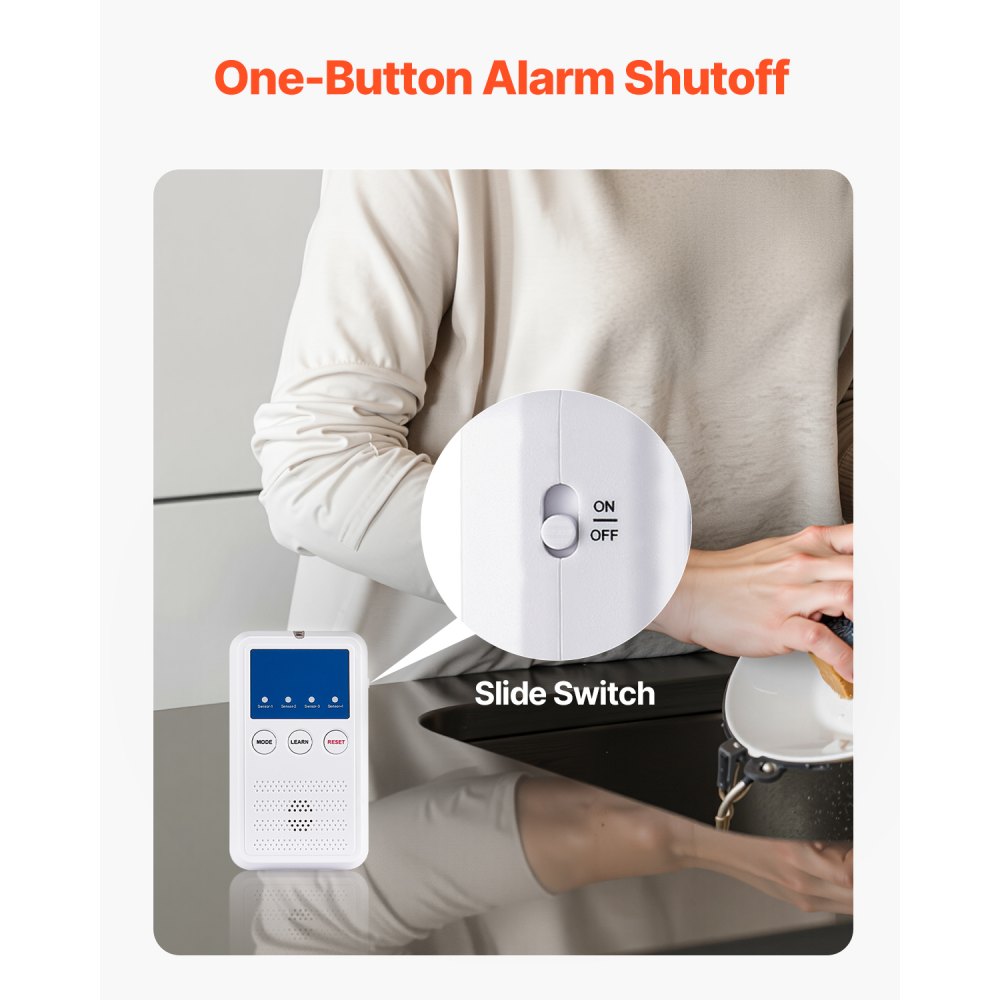 VEVOR Early Alert Bed Alarm System – 10 x 35 Inch Sensor Pad