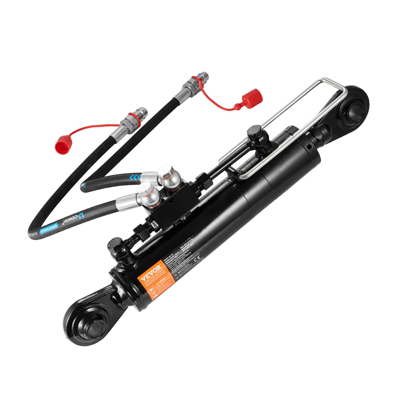 VEVOR Hydraulic Top Link Cat. 2-2（8-5/16 in, 19-11/16~28 in), Hydraulic ...