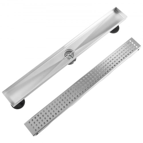 VEVOR Linear Drain 304 Stainless Steel Floor Drain 36x2.75in Linear ...