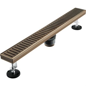 VEVOR Linear Drain 304 Stainless Steel 24x2.75in Linear Tile Drain 30L ...