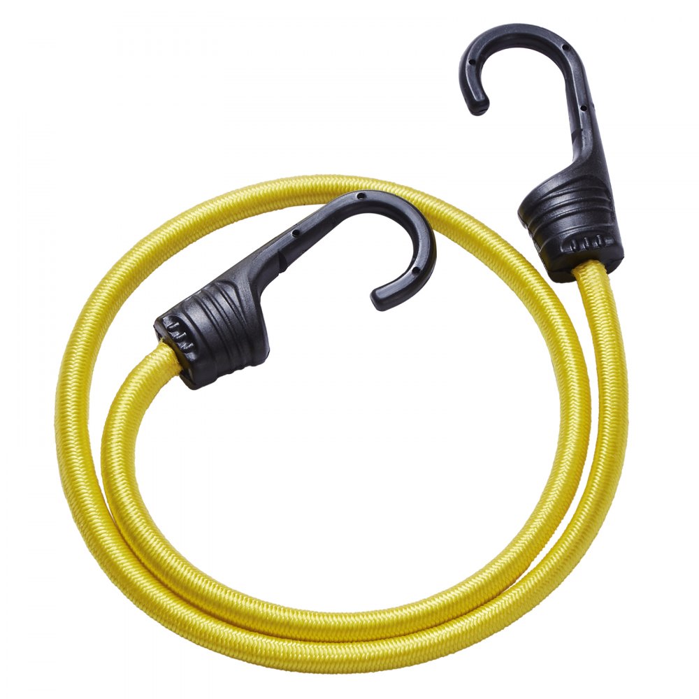 VEVOR Assorted Bungee Cords – 32 Pcs, 8 mm, 4 Clips