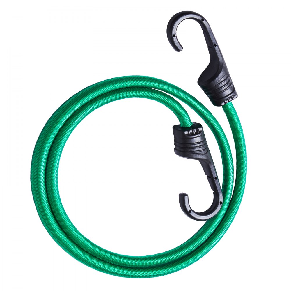 VEVOR Assorted Bungee Cords – 32 Pcs, 8 mm, 4 Clips