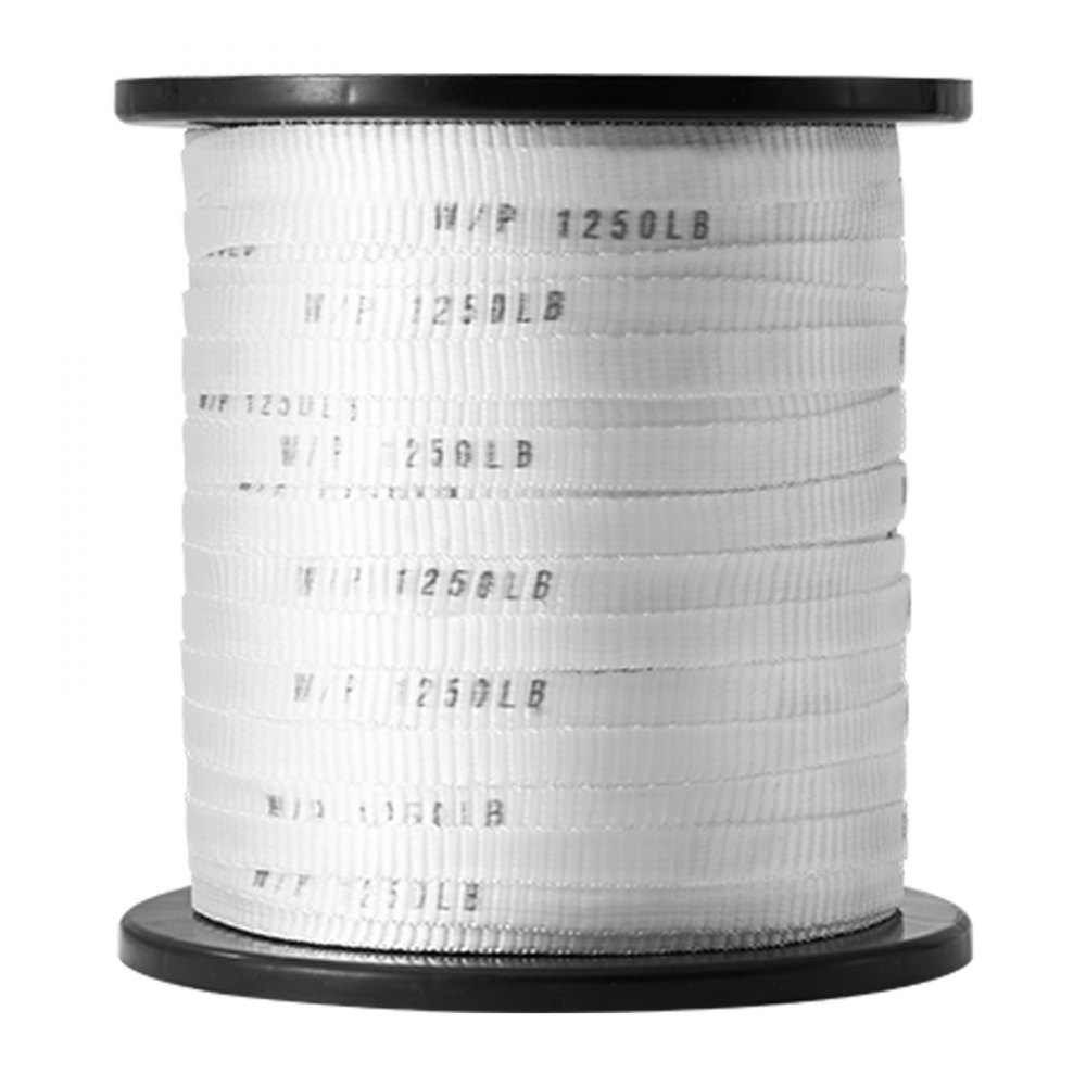 VEVOR Polyester Pull Tape, 1/2" x 528' Mule Tape Flat Rope, 1250 lbf ...