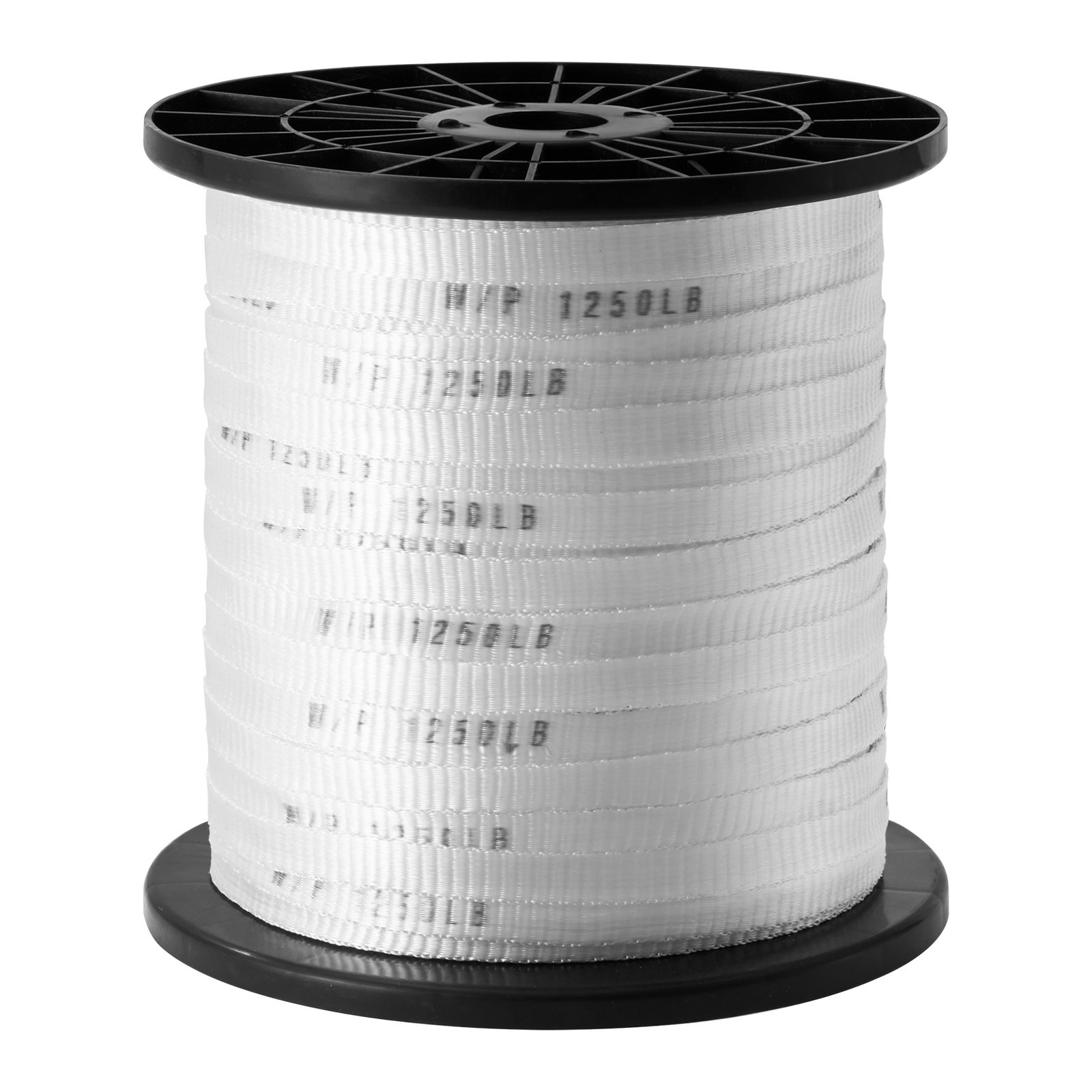 VEVOR Polyester Pull Tape, 1/2" x 528' Mule Tape Flat Rope, 1250 lbf ...