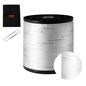 VEVOR Polyester Pull Tape, 1" x 2103' Mule Tape Flat Rope, 6000 lbf ...