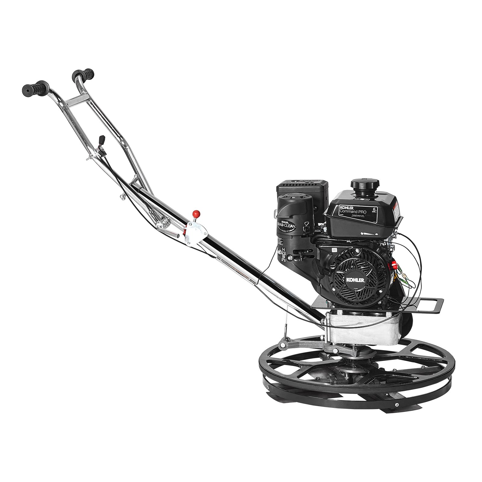 VEVOR Power Trowel, 24” Walk-Behind Cement Trowel with Float Pan, 6HP ...