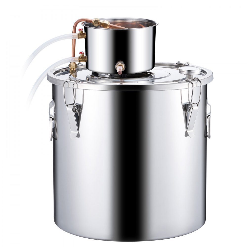 VEVOR Stainless Steel Alcohol Still – 13.2 Gal Copper Coil