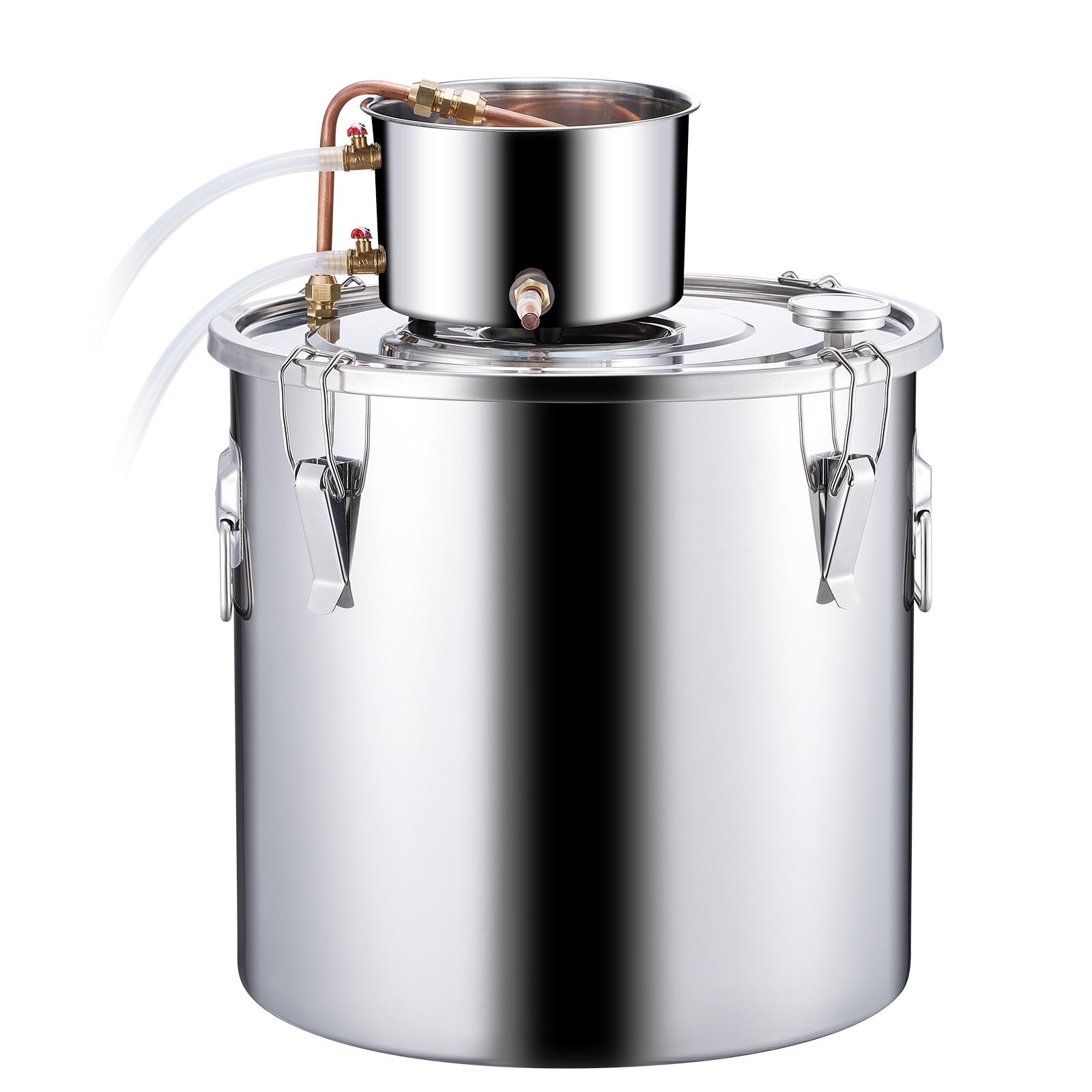 VEVOR Stainless Steel Alcohol Still – 13.2 Gal Copper Coil