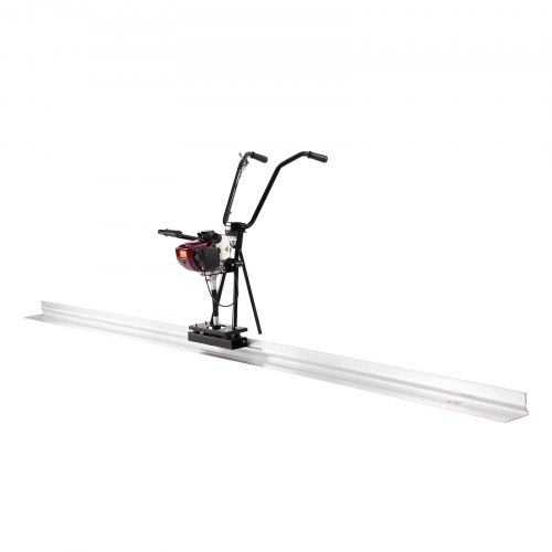 VEVOR Concrete Power Screed, 4 ft Aluminum Board Straight Edge Bar Set ...