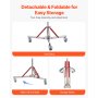 Heavy Duty Light Stand with Casters Max Height 10.5ft/320cm Tripod ...