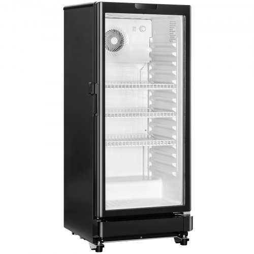 Commercial Merchandiser Refrigerator 5.7 CU.FT Glass Door Beverage ...