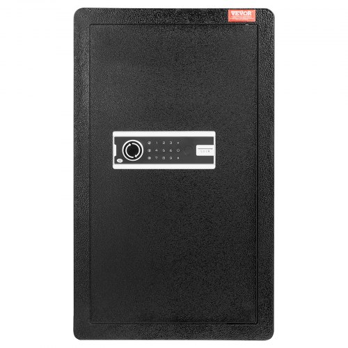 VEVOR Single Door 4.0 cu.ft Safe Box with Key Lock & Password Cabinet ...