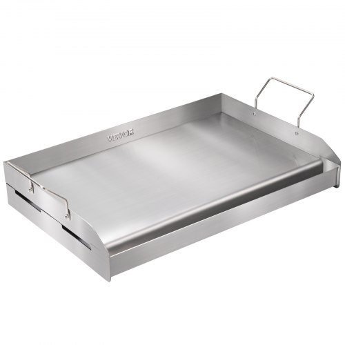 VEVOR Stove Top Griddle, 23.5"x16" Pre-Seasoned Stainless Steel Griddle ...