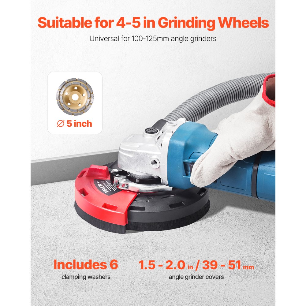 VEVOR Dust Shroud for Angle Grinder — Safe & Efficient Use