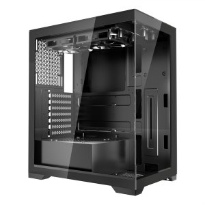 VEVOR PC Gaming Case Mid-Tower Computer Case with 2 Fans for ATX ...