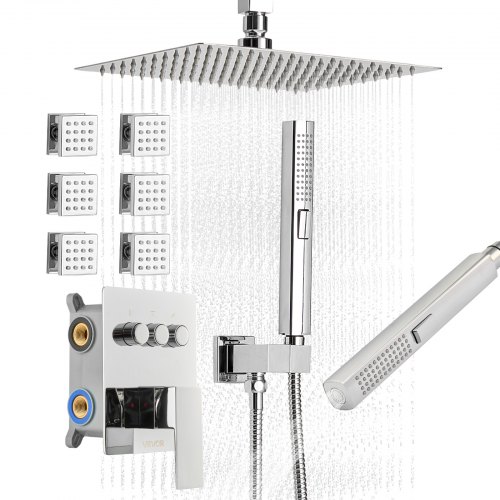 Give a New Look to your Bathroom with VEVOR Shower Kits