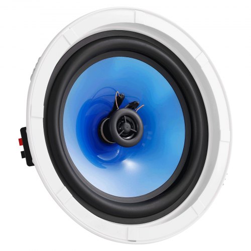 VEVOR 2 PCs 8 Inch in Ceiling Speakers, 50-Watts, Flush Mount Ceiling ...