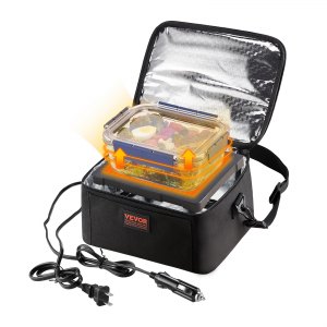 VEVOR 3-in-1 Portable Oven, 12V/24V/110V Portable Food Warmer, 80W (Max ...