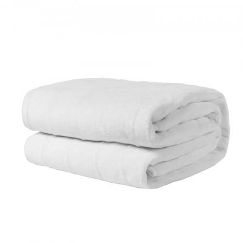 VEVOR Heated Mattress Pad 78x80 in King Electric Warmer Coral Fleece ...