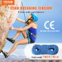 VEVOR 10.2mm Dynamic Climbing Rope, 50M(164ft) Outdoor Rock Climbing ...