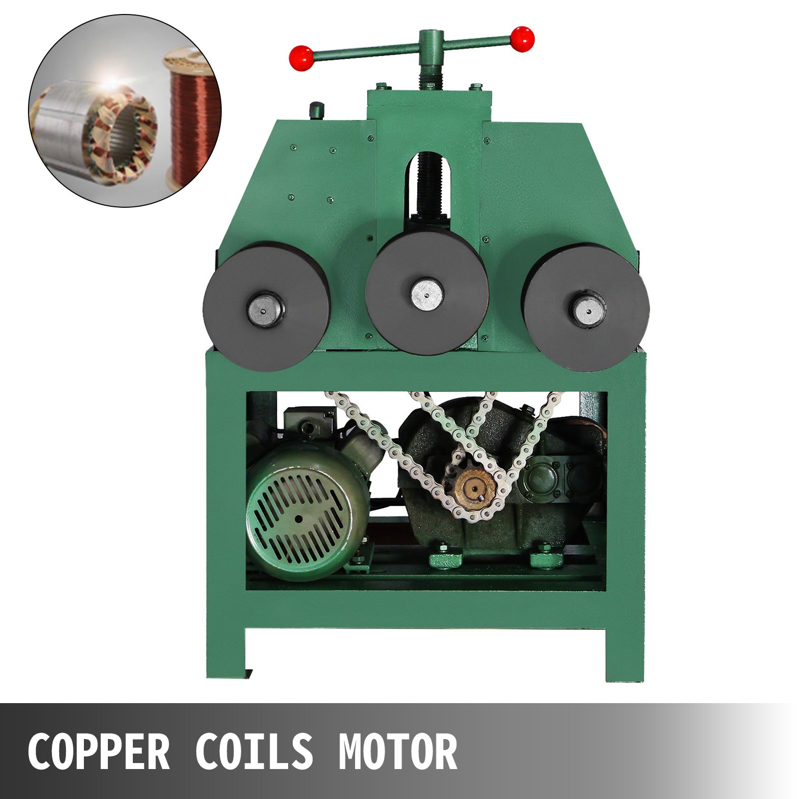 VEVOR Electric Pipe Tube Bender, 1500W Electric Tube Roller Bender Tool ...