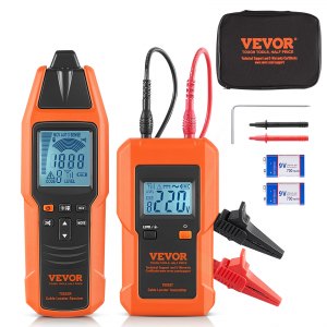 VEVOR Underground Cable Locator, 3 FT Max. Detection Depth, 12 to 600V ...