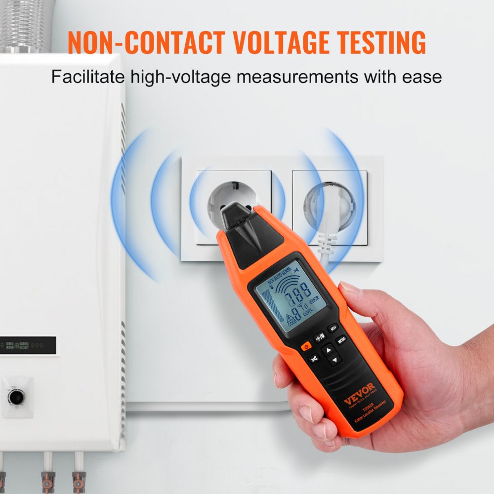 VEVOR Subterranean Wire Tracker, Up to 3 FT Detection Depth, Voltage ...