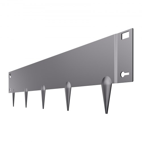 Steel Landscape Edging 5 Packs 39x5in Rust-Resistant Edging Border Dark ...