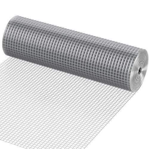 VEVOR Hardware Cloth, 1/2 inch 24in x 50 ft 19 Gauge, Hot Dipped ...