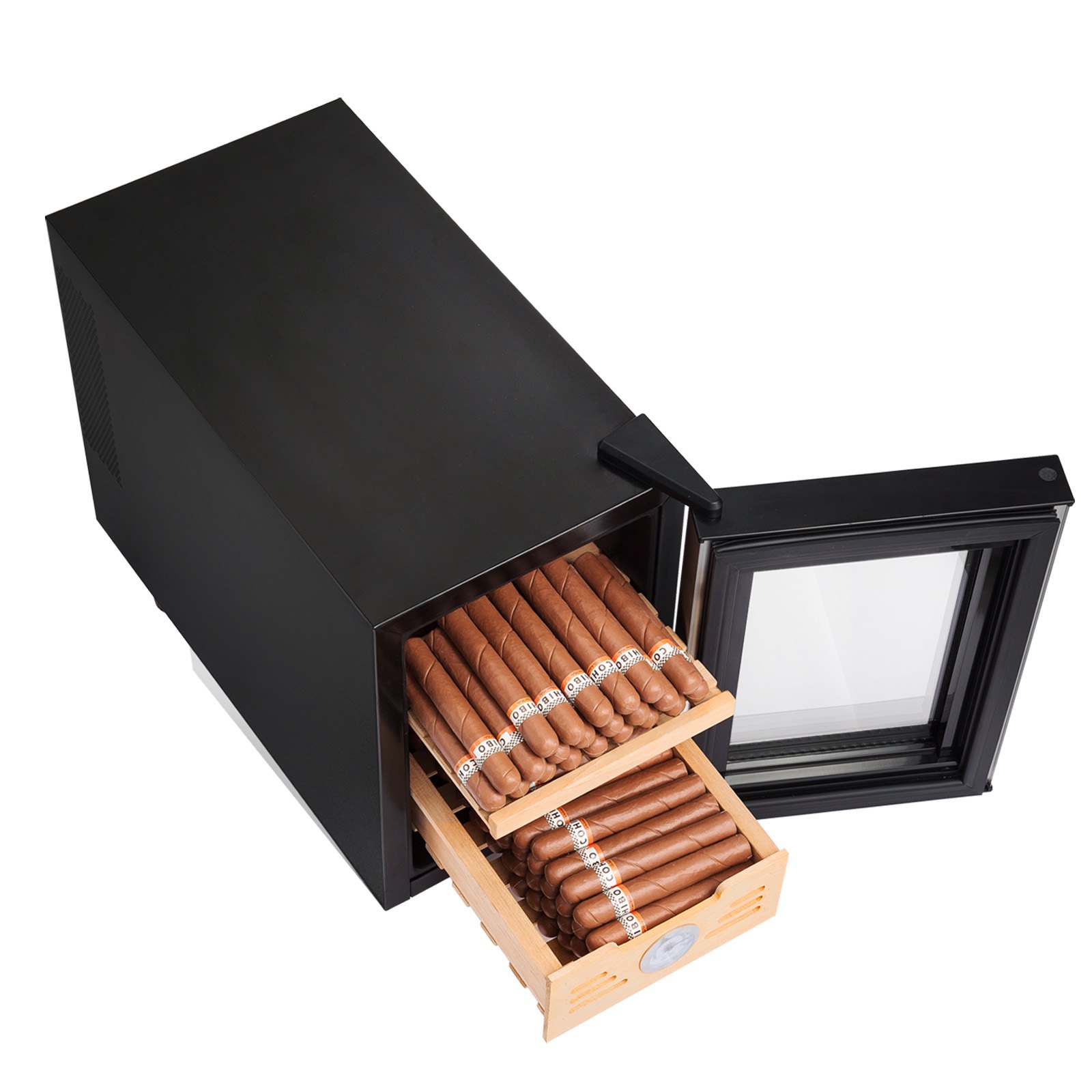 VEVOR Electric Cigar Humidor, 16L Cigar Humidor Cabinet with Heating ...