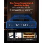 60L Electric Cigar Humidor Cooler Cabinet 350 Counts with Compressor ...