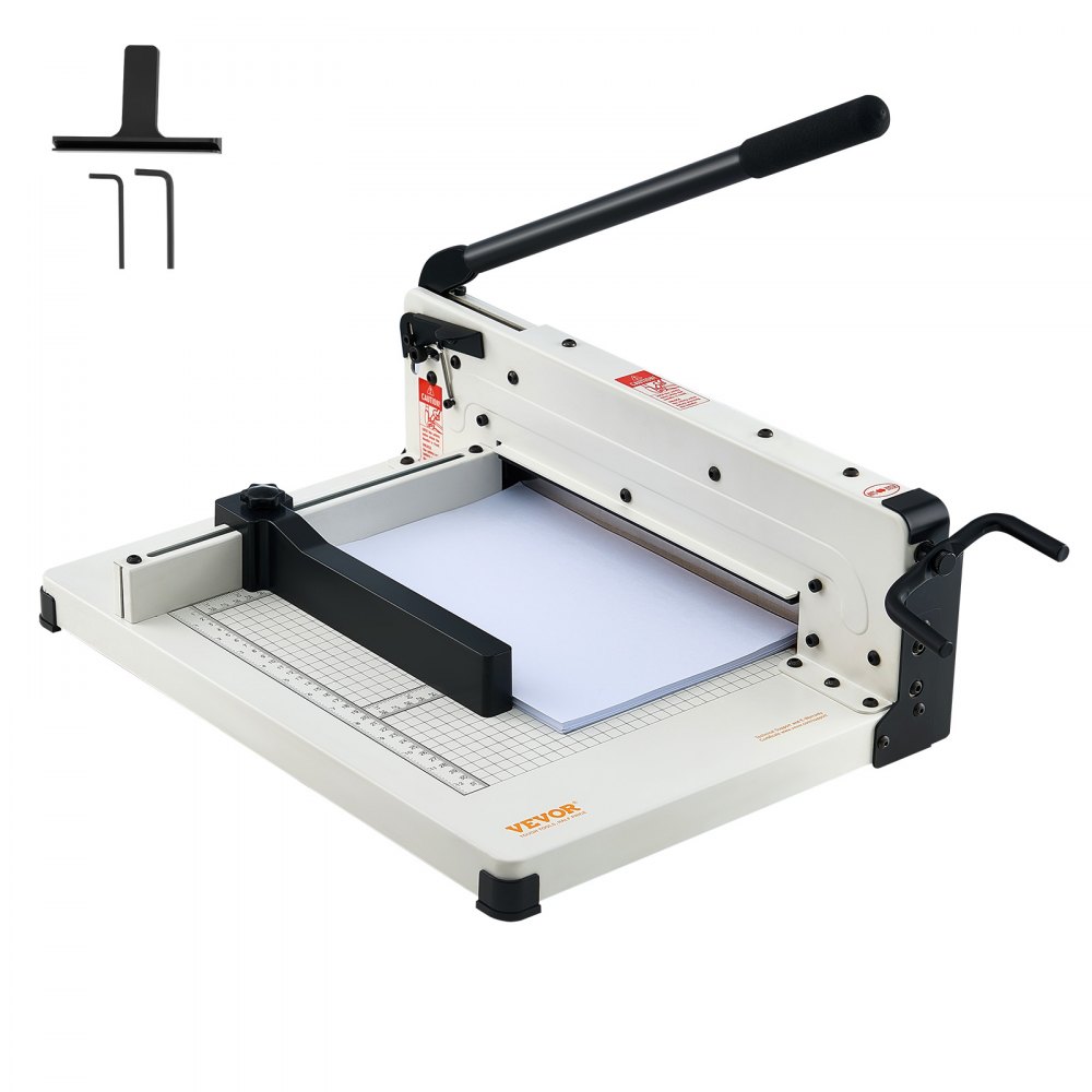 VEVOR Heavy Duty Paper Cutter, 12" Industrial Commercial Guillotine ...