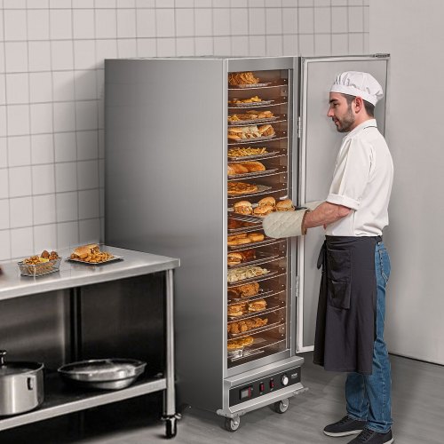 Hot Box Food Warmer 16-Tier Concession Warming Cabinet with Water Tray ...