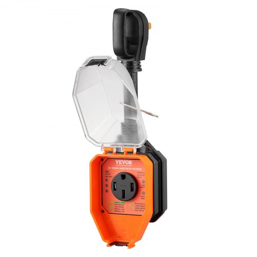 VEVOR RV Surge Protector, 50 Amp, 4800 Joules RV Voltage Protector ...