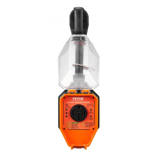 VEVOR RV Surge Protector, 50 Amp, 4800 Joules RV Voltage Protector Monitor Circuit Analyzer ...