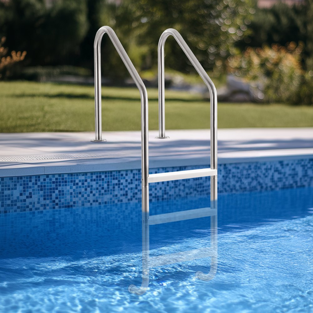 VEVOR Stainless Steel Steps For Swimming Pool - 3-Step,265Lb