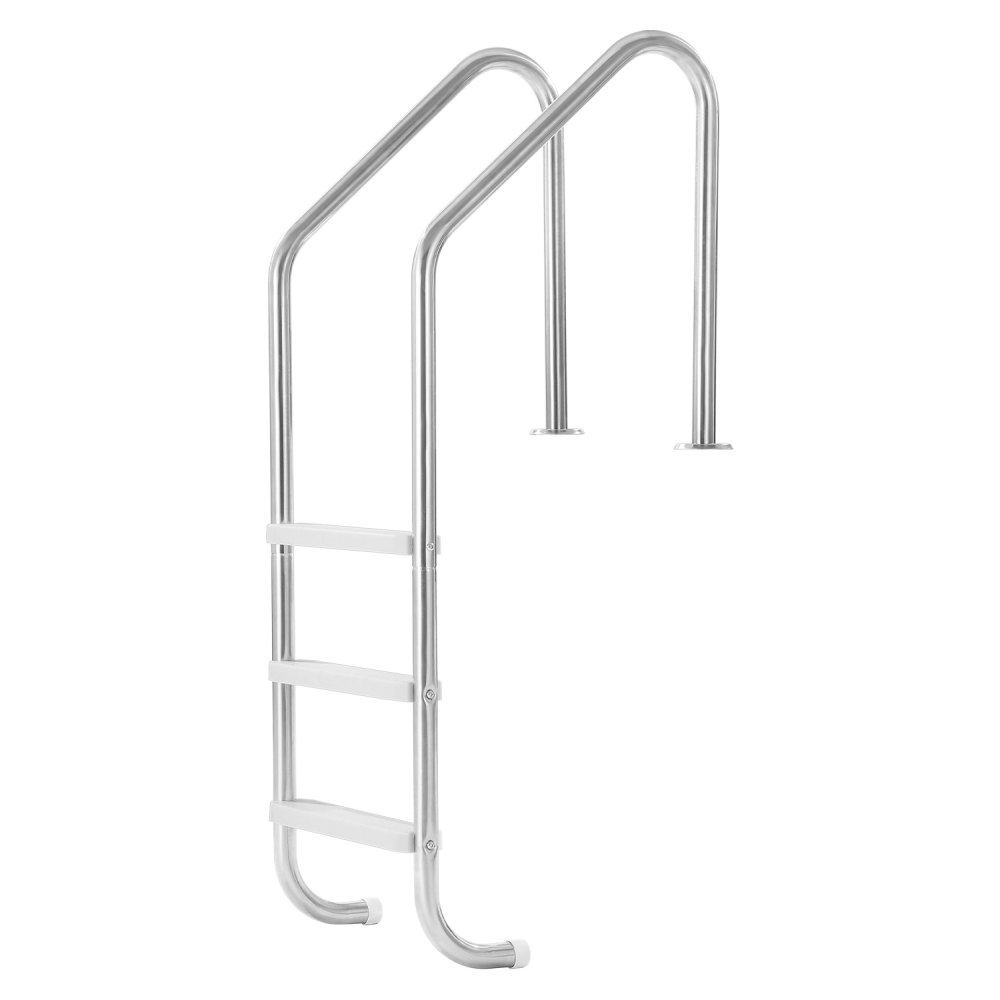 VEVOR Stainless Steel Steps For Swimming Pool - 3-Step,265Lb