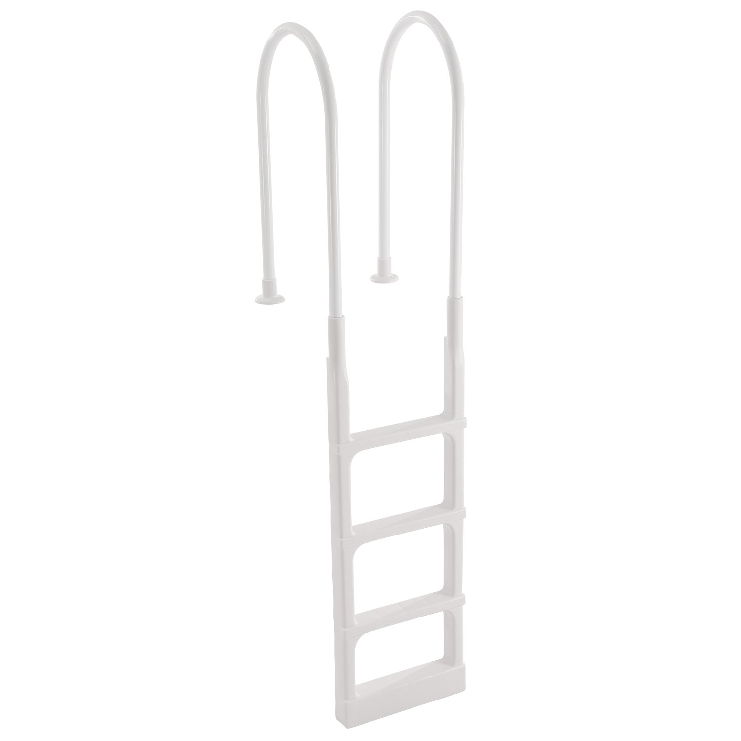 VEVOR Swimming Pool Ladder, 4-Step Double Handrails Stair, Non-slip ...