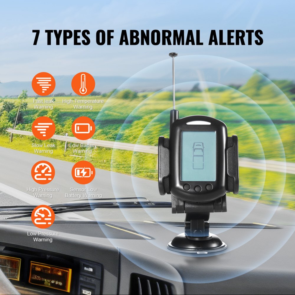 VEVOR Tire Pressure Monitoring System for Trailers – 7 Alarm