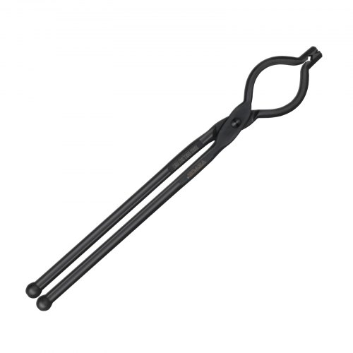 VEVOR Blacksmith Tongs, 18” V-Bit Bolt Tongs, Carbon Steel Forge Tongs ...