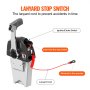 VEVOR Boat Throttle Control, 5006186 Top-Mounted Outboard Remote ...