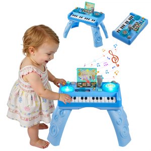 VEVOR Baby DJ Playset for Toddlers 1-3, Educational Musical Table Toys ...