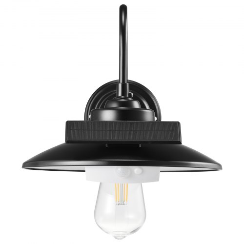 VEVOR Solar Barn Light, 3 Lighting Modes & Motion Sensor, Dusk to Dawn ...